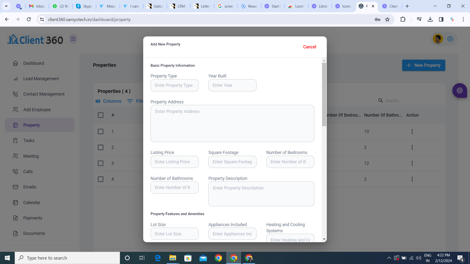 Client360 - A Real Estate CRM by samyotech | CodeCanyon